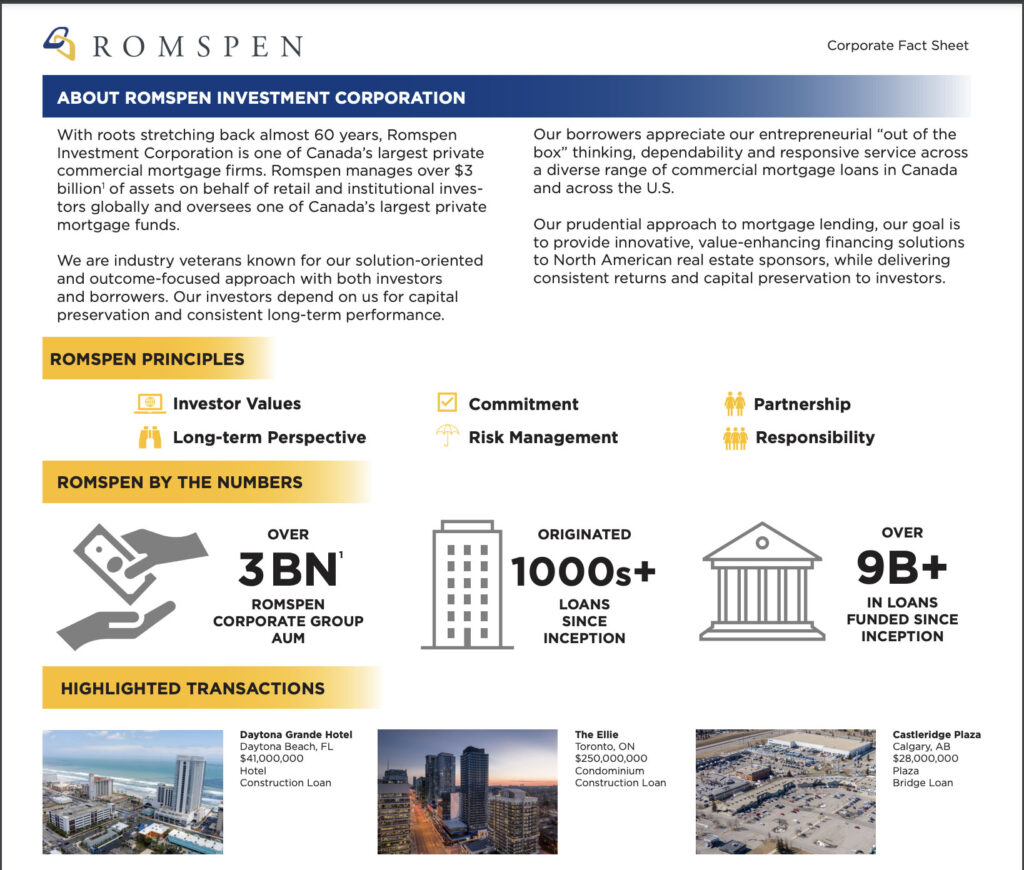 Romspen Resource Center - Romspen